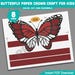 Butterfly Paper Crown Craft for Kids – 4 Fun Spring Headband and Hat ...