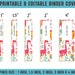 Animal Planner Covers 10 Editable Binder Covers and Spines - Etsy