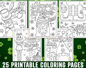 St. Patrick's Day Collaborative Poster Coloring Wall - Etsy