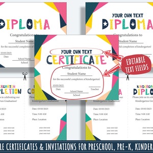 Editable Star Student Certificate, End of the Year Award, Diploma ...