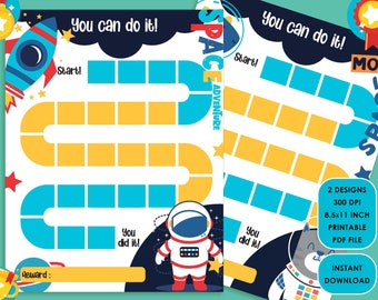 Printable Unicorn Reward Chart for Kids a Way of Guiding - Etsy