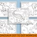 Roar Into Learning With 15 Dinosaur Dot-to-dot Worksheets: Perfect for ...