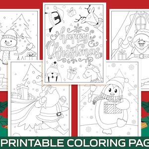 Christmas Coloring Pages: 40 Printable Designs for Kids, Teens, and ...