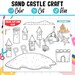 Sandcastle Craft: Build a Sandcastle Summer Activity for Kids - Color ...