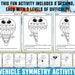 Vehicle Symmetry Worksheet, Transportation Theme Lines of Symmetry ...