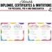 37 Editable Kindergarten, Pre-k, and Preschool Diplomas, Certificates ...