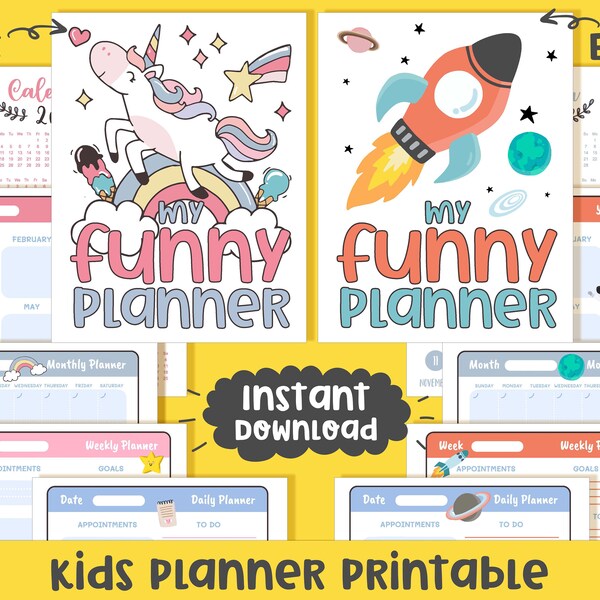 Funny Planner 2022 2023 - Etsy