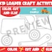 Skid Loader Craft Activity - Color, Cut, and Glue for Prek to 2nd Grade ...