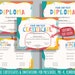 Diploma Certificate for Preschool and Elementary School Kids, 37 ...