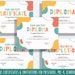 37 Pages of Abstract-themed Diplomas, Certificates, and Invitations for ...