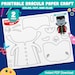 Printable Dracula Paper Craft for Preschool, Pre-k, Kindergarten ...