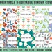 Floral Binder Cover, 10 Printable & Editable Covers+spines, Binder ...
