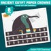Ancient Egypt Paper Crown Templates – 4 Fun Printable Headband Designs ...