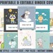 Animal Binder Cover, 10 Printable/editable Covers+spines, Binder Insert ...