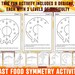 Fast Food Symmetry Worksheet, Fast Food Theme Lines of Symmetry ...