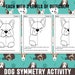 Dog Symmetry Worksheet, Puppy Theme Lines of Symmetry Activity, 24 ...