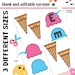 Summer Ice Cream Name Craft Activity: Back to School Bulletin Board, 59 ...