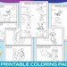 Opposite Coloring Pages, 40 Printable Animal Opposite Coloring Pages ...