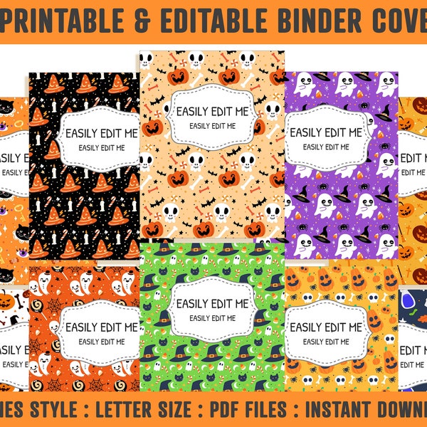 Binder Cover - Etsy
