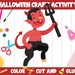 Halloween Alphabet Activities, Spooky ABC Crafts, 53 Pages, A-Z, Color ...
