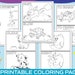 Opposite Coloring Pages, 40 Printable Animal Opposite Coloring Pages ...
