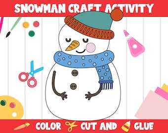 Airplane Craft Activity Color, Cut, and Glue for Prek to 2nd Grade, PDF ...