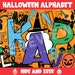 Halloween Alphabet Activities, Spooky ABC Crafts, 53 Pages, A-Z, Color ...