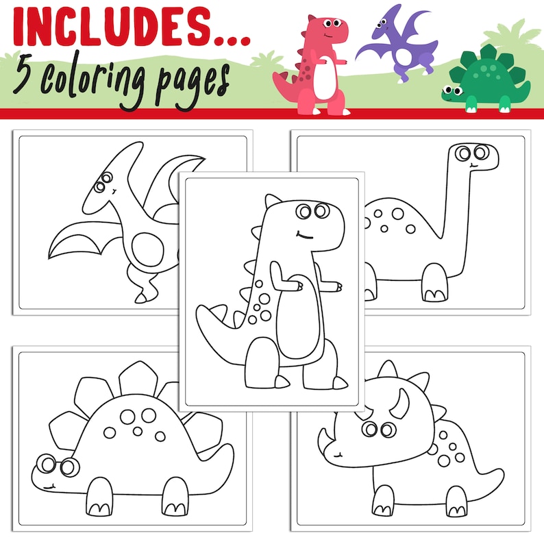 Learn How to Draw a Dinosaur Easy: Directed Drawing Step by Step ...