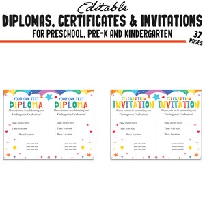 37 Customizable Rainbow-themed Pre-k, Kindergarten, and Preschool ...
