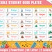 Student Desk Plates 30 Printable/editable Fairy Tale Classroom Name ...