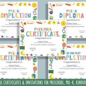 Fun and Creative Certificate, Diploma, and Invitation Templates for ...