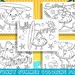 Sun, Sand, and Scribbles: 15 Funny and Cute Summer Coloring Pages, PDF ...