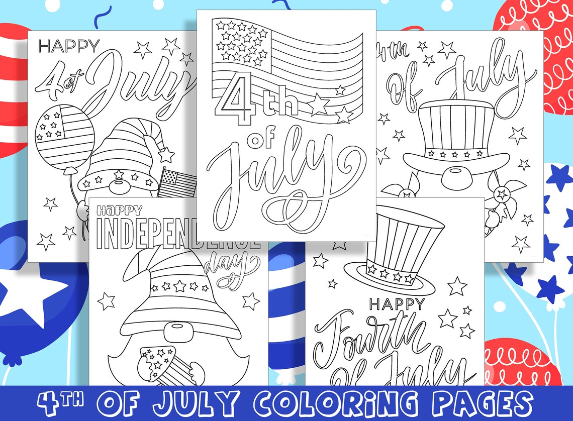 15 Patriotic Coloring Pages to Celebrate the 4th of July: Independence ...