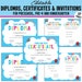 37 Editable Pre-k, Preschool, and Kindergarten Diplomas, Certificates ...