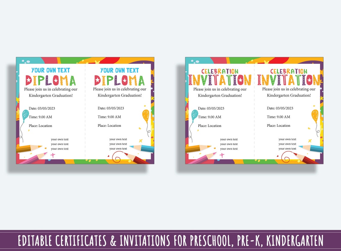 Editable Funny Class Awards, End of the Year Awards, Diplomas ...