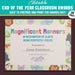 Editable Classroom Awards End of the Year Awards Student Recognition ...