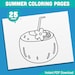 Summer Coloring Pages: 25 Fun and Engaging High-resolution Sheets for ...