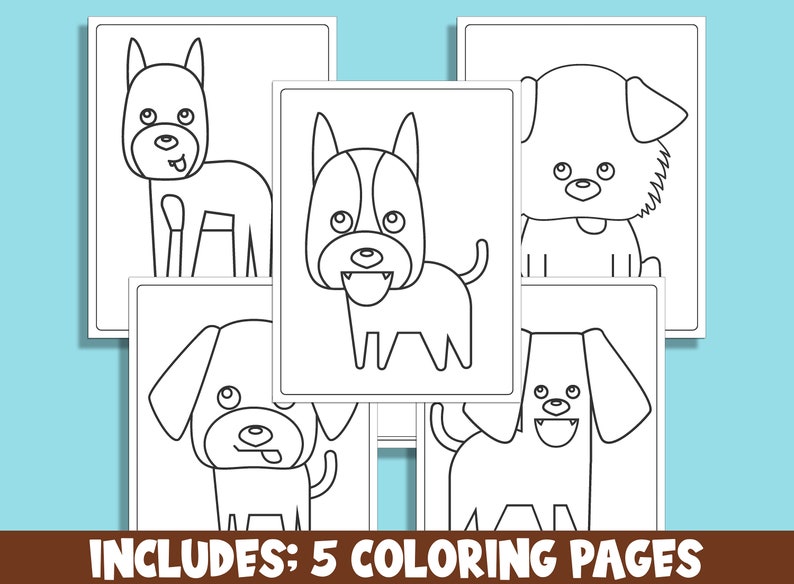 Learn How to Draw a Cute Dog, Puppy Directed Drawing Step by Step ...