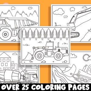 Construction Coloring Pages: 25 Fun and Engaging Pages for Kids ...