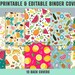 Summer Fruits and Berries Binder Cover, 10 Printable & Editable Covers ...