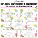 37 Editable Pre-k Certificates, Lovely Nature Themed, Kindergarten ...