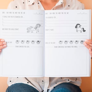 Unicorn Gratitude Journal for Kids/girls: 128 Unique Pages With Magical ...