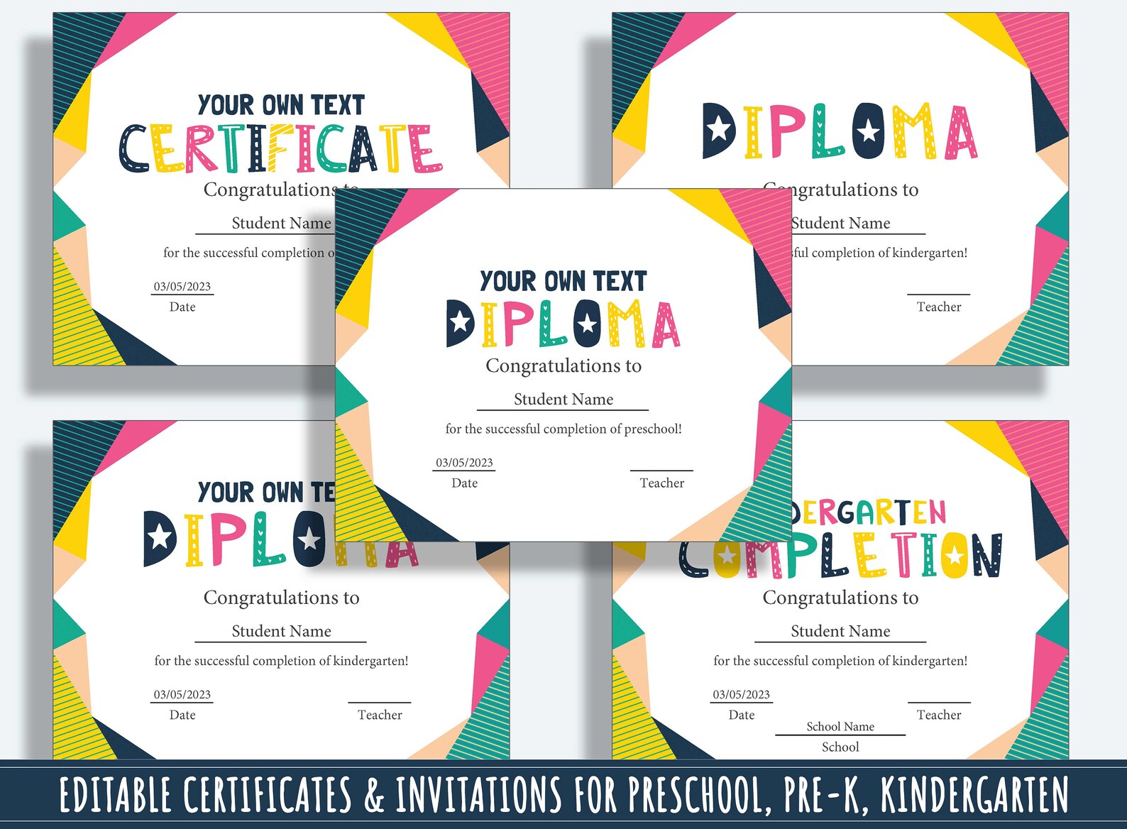 Editable Star Student Certificate, End of the Year Award, Diploma ...