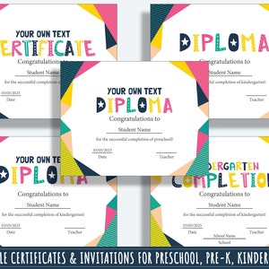 Editable Star Student Certificate, End of the Year Award, Diploma ...