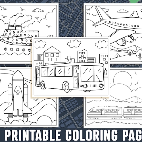 Community Map For Kids Printable