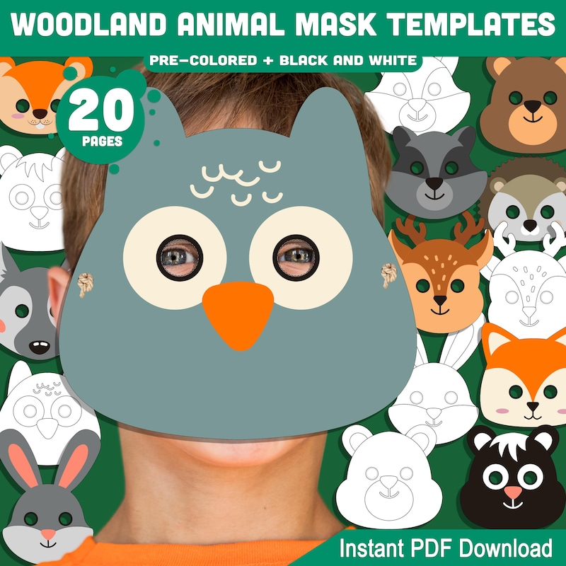 Fall Mask - Etsy