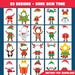 Printable Christmas Body Clipart Templates for Kids, Fun Add Your Face ...