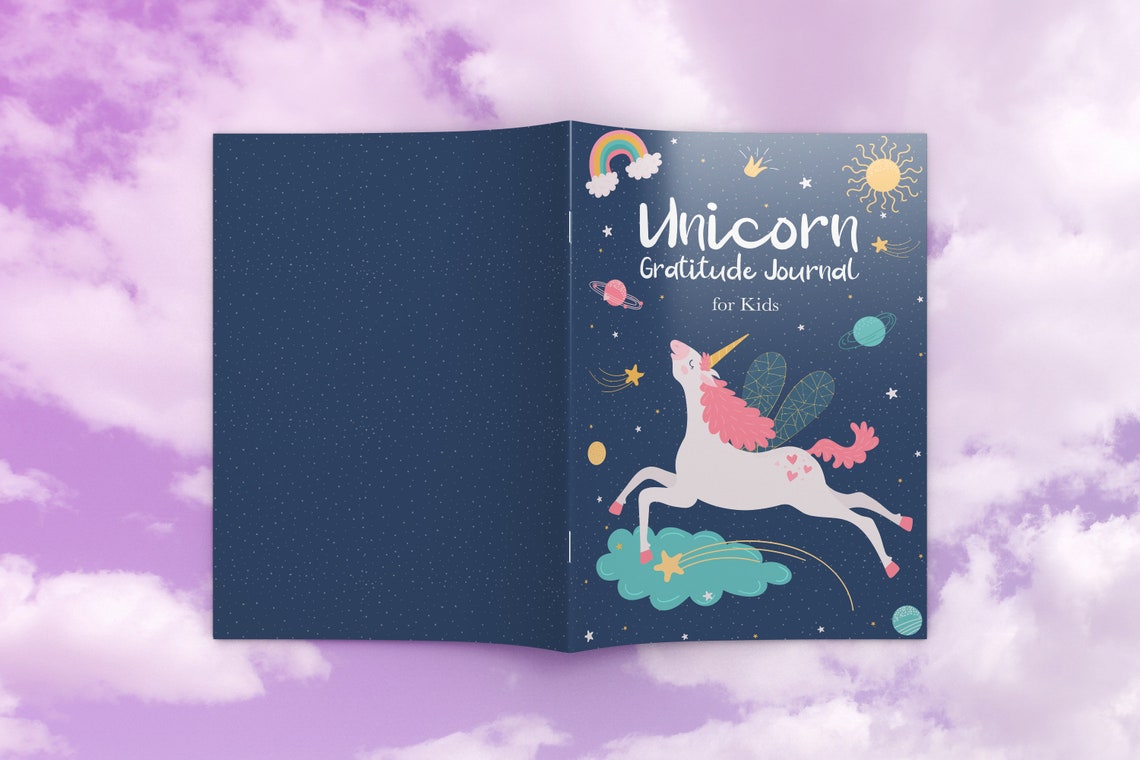 Unicorn Gratitude Journal for Kids/girls: 128 Unique Pages With Magical ...