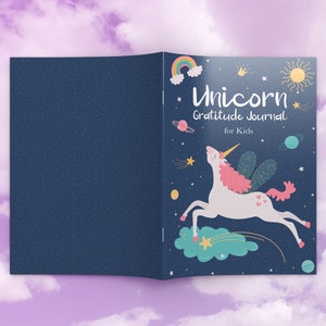 Unicorn Gratitude Journal for Kids/girls: 128 Unique Pages With Magical ...