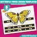 Butterfly Paper Crown Templates – Printable Spring Headband Craft for ...